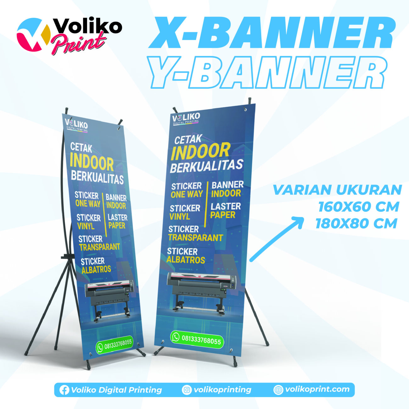 MMT | Spanduk - Voliko Digital Printing