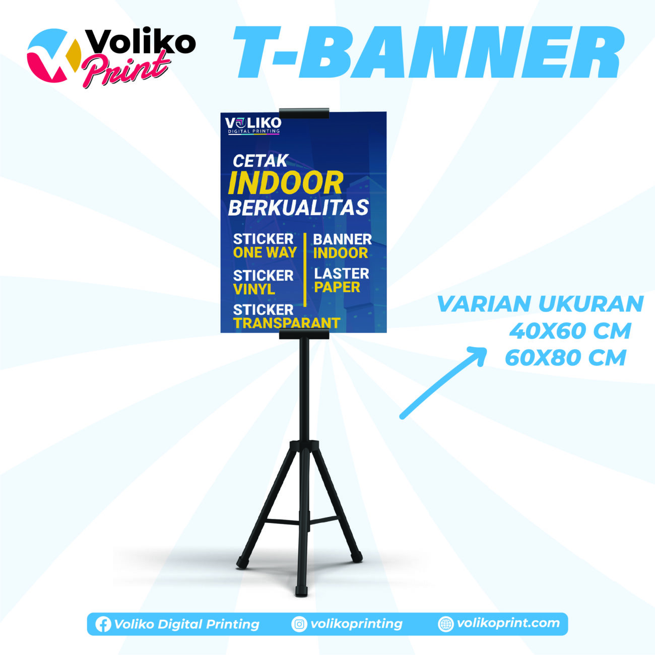 MMT | Spanduk - Voliko Digital Printing